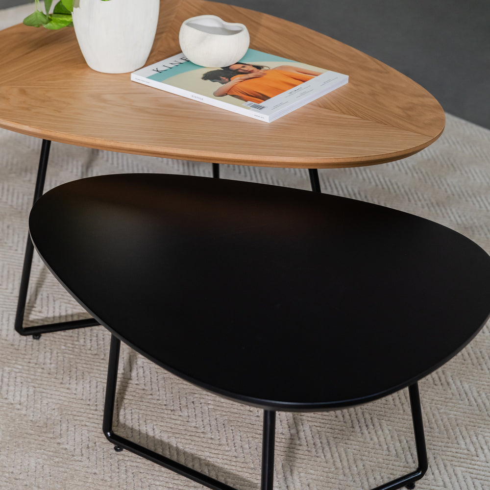 BLANCHE | סט שולחנות סלון מודרני - KUALA | קואלה